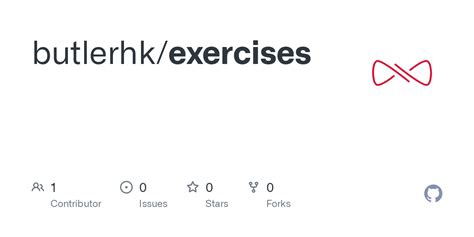 Github Butlerhk Exercises