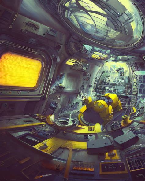 Krea Ai Patching Up A Whole In The Space Station With Corn