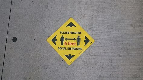 Filenyc Social Distancing Sign 5 Ave Wikimedia Commons