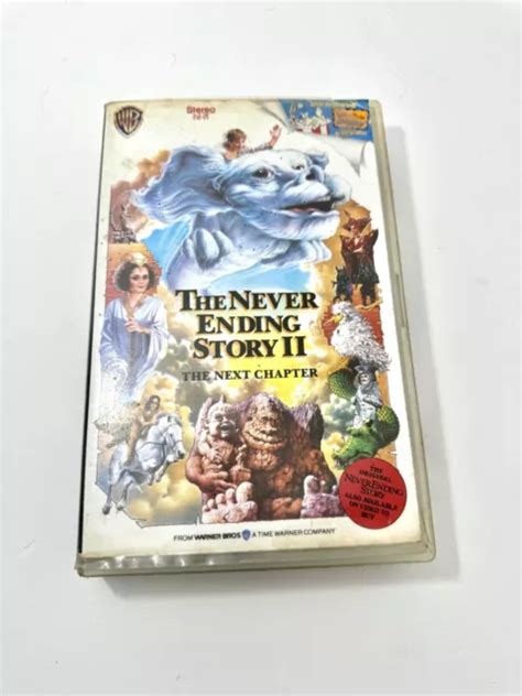 The Never Ending Story The Next Chapter Big Box Ex Rental Vhs Video