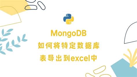 Mongodb Excel