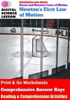 Newton S First Law Of Motion By Digital Science Lesson TPT