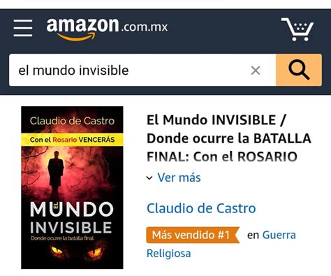 Claudio de Castro on Twitter MÁS Vendido No 1 EL MUNDO INVISIBLE