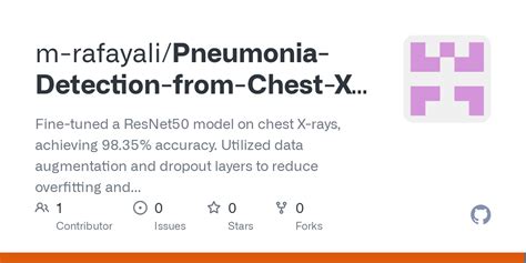 Github M Rafayali Pneumonia Detection From Chest X Rays Pneumonia