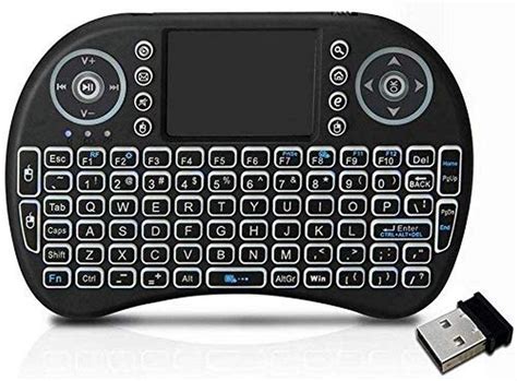 Black Wireless Keyboard With Mousepad Inbuilt Backlight Model Name Number 01 At ₹ 260 Piece In