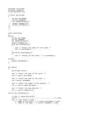 Programming Exercise 9 Template Cpp Include Iostream Include
