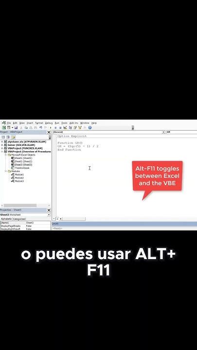 ¡crea tu primer sub en visual basic parte 1 clase 6 2 excel