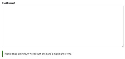 Gravity Forms Word Count Validator Premium Add On Gravity Extra