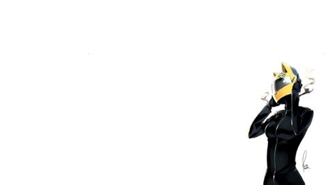 2560x1080 Resolution Person Wearing Helmet Illustration Durarara Celty Sturluson Anime Hd