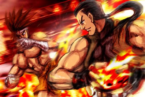 Robert Garcia And Joe Higashi The King Of Fighters And 2 More Drawn