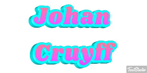 johan cruyff celebrity animated logo designs