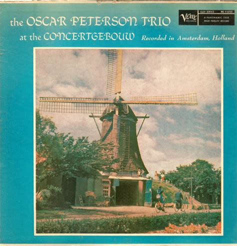 The Oscar Peterson Trio At The Concertgebouw 1958 Vinyl Discogs