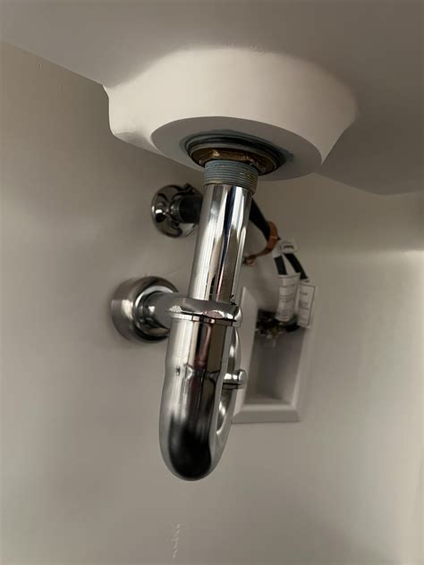 Is This P Trap Connection Wrong In My Apartment R Plumbing