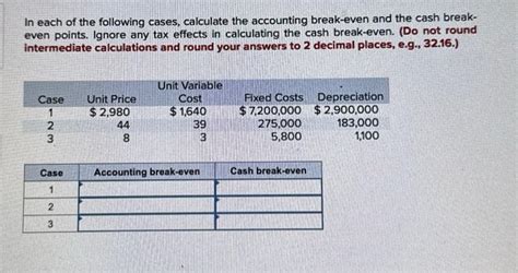 Solved In Each Of The Following Cases Calculate The