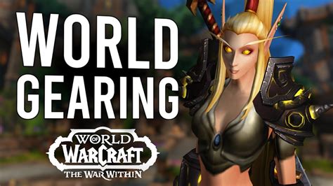 How To Gear Fast Through Open World Content In The War Within Crests