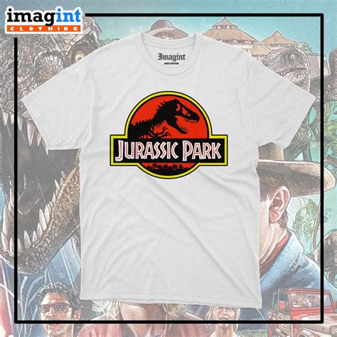 Jual Baju Kaos Jurassic Park Logo Shopee Indonesia