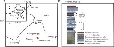 Geographical And Stratigraphic Context Of The Yixian Formation After