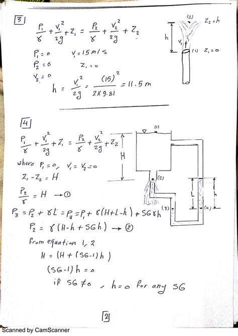 SOLUTION Fluid Mechanics Example Studypool