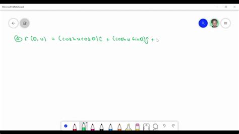 Solved Hyperboloid Of One Sheet A Find A Parametrization For The Hyperboloid Of One Sheet X Y