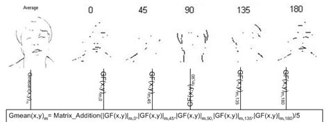Projected Gabor Kernel For 5 Different Orientations θ 0 45 90