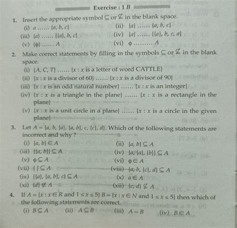 Sets Assignment 2 Subsets And Equal Sets Mathematics Assignment