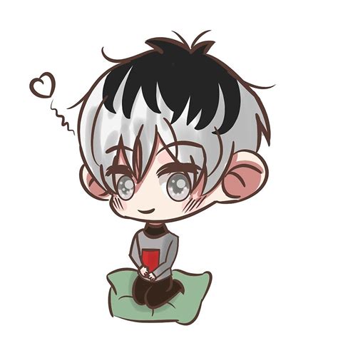 Tokyo Ghoul Kaneki Haise Sasaki Chibi By MoonDaneka Redbubble