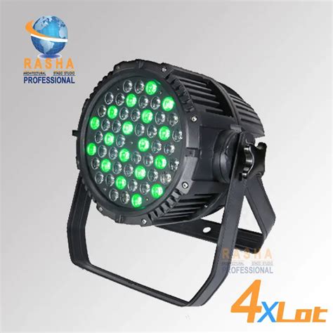 4X LOT 200W LED Par Projector IP65 Waterproof 54pcs 3W RGBW Full Color