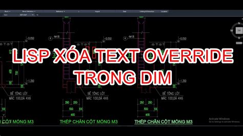 Lisp Xóa Text Override Toàn Bộ Trong Bản Vẽ Youtube