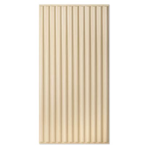 Art3dwallpanels Semi Cylinder Design Oak 2 Ft X 4 Ft Decorative Drop