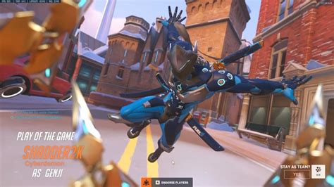 Overwwatch 2 Genji God Shadder2k Showing His Gameplay Skills Against