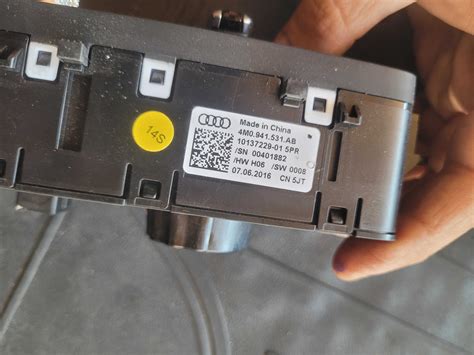 Bloc Lumini Audi Q7 4m A4 B9 A5 Cu Buton Head Up Dispplay 4m0941531ab