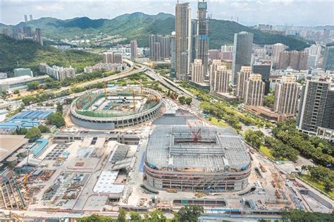 深圳首座专业足球场雏形初现深圳新闻网