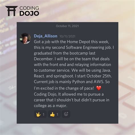 Coding Dojo On Linkedin Dojosuccess
