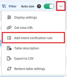 Intent Verification Rules IP Fabric Documentation Portal