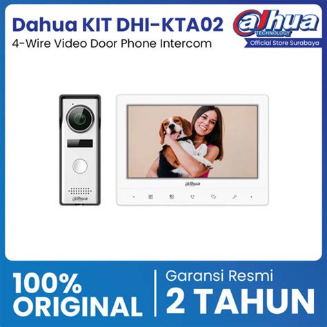 Jual Dahua KIT DHI KTA02 IP Video Intercom Video Door Phone Kota