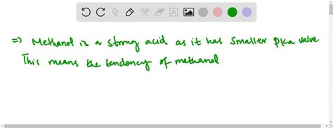 SOLVED Does Methanol Behave As An Acid Or A Base When It Reacts With Methylamine Hint See