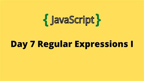 HackerRank Day Regular Expressions I Days Of Javascript Solution