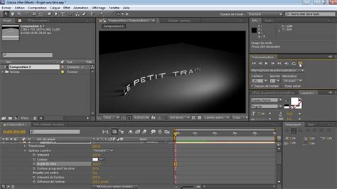 TUTO After Effects Les Bases De L Animation De Texte Sur Tuto