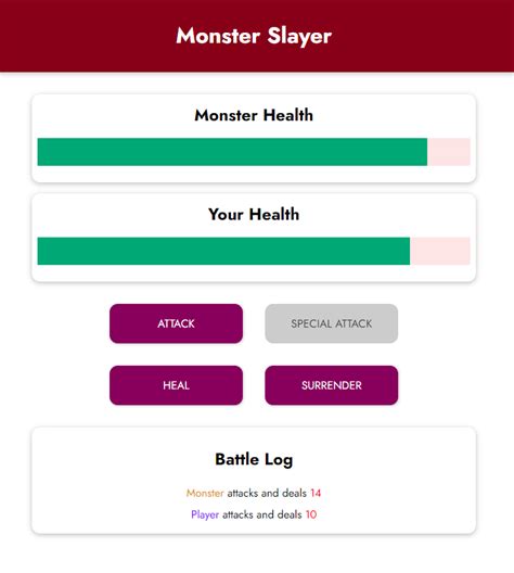 github mashallight monster slayer game vue js