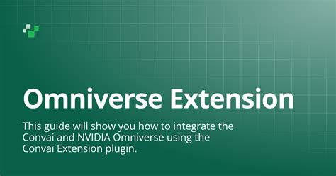Omniverse Extension Convai Documentation