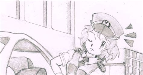セレナアニポケ ジュンサーさんにも憧れちゃうかも妄想セレナのラクガキ Itoh19893のイラスト Pixiv