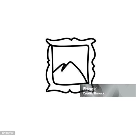 한 줄 프레임 디자인 손으로 그린 미니멀리즘 스타일 벡터 일러스트 아르누보에 대한 스톡 벡터 아트 및 기타 이미지 아르누보 아이콘 0명 Istock