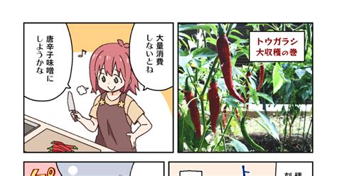 日記 にわさきダイアリ「唐辛子を調理する話」 ねことうふのマンガ 漫画 ノンフィクション にわさきダイアリ Pixiv