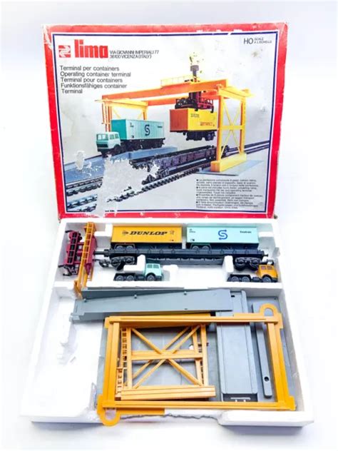 Vintage Lima Ho Operating Container Terminal No 960 Model Train Set £1500 Picclick Uk Vintage Lima Ho Operating Container Terminal No 960 Model Train Set £1500 Picclick Uk