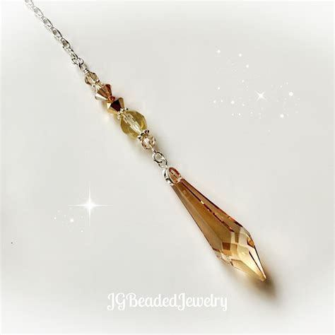 Golden Shadow Swarovski Suncatcher JGBeads