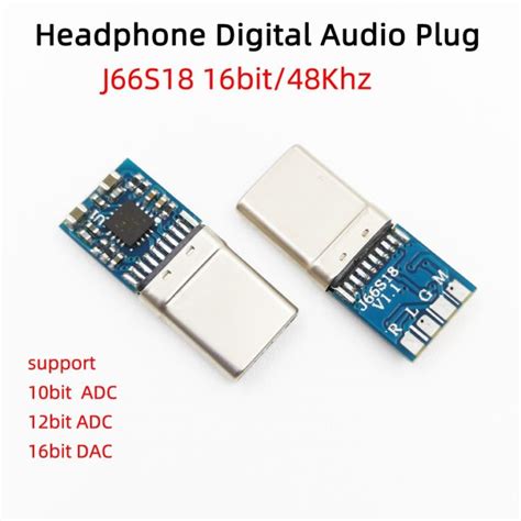 Type C Audio Plug Wire Bonding Connector Digital Signal Audio Module