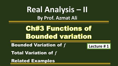 1 ch 3 functions of bounded variation total variation of function f