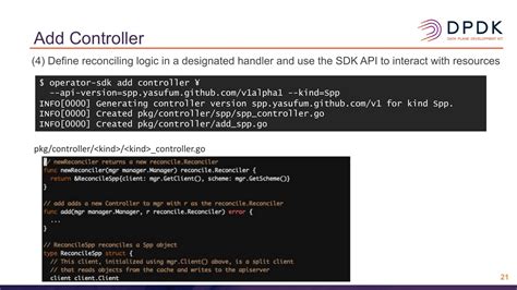 running multi process dpdk app on kubernetes with operator sdk