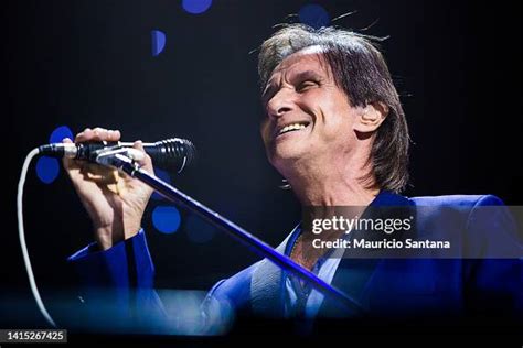 Roberto Carlos Singer Also Known As The King Of Mpb Performs Live On