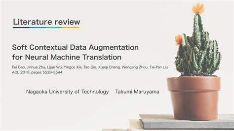 soft contextual data augmentation for neural machine translation pdf